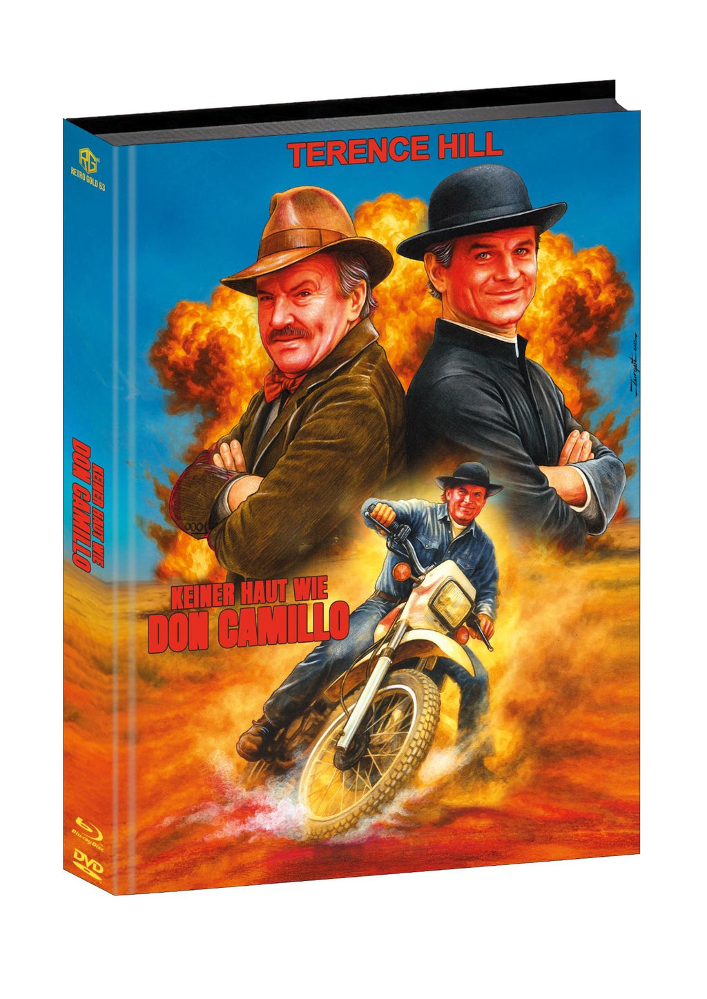 Keiner haut wie Don Camillo Mediabook Wattiert Cover A